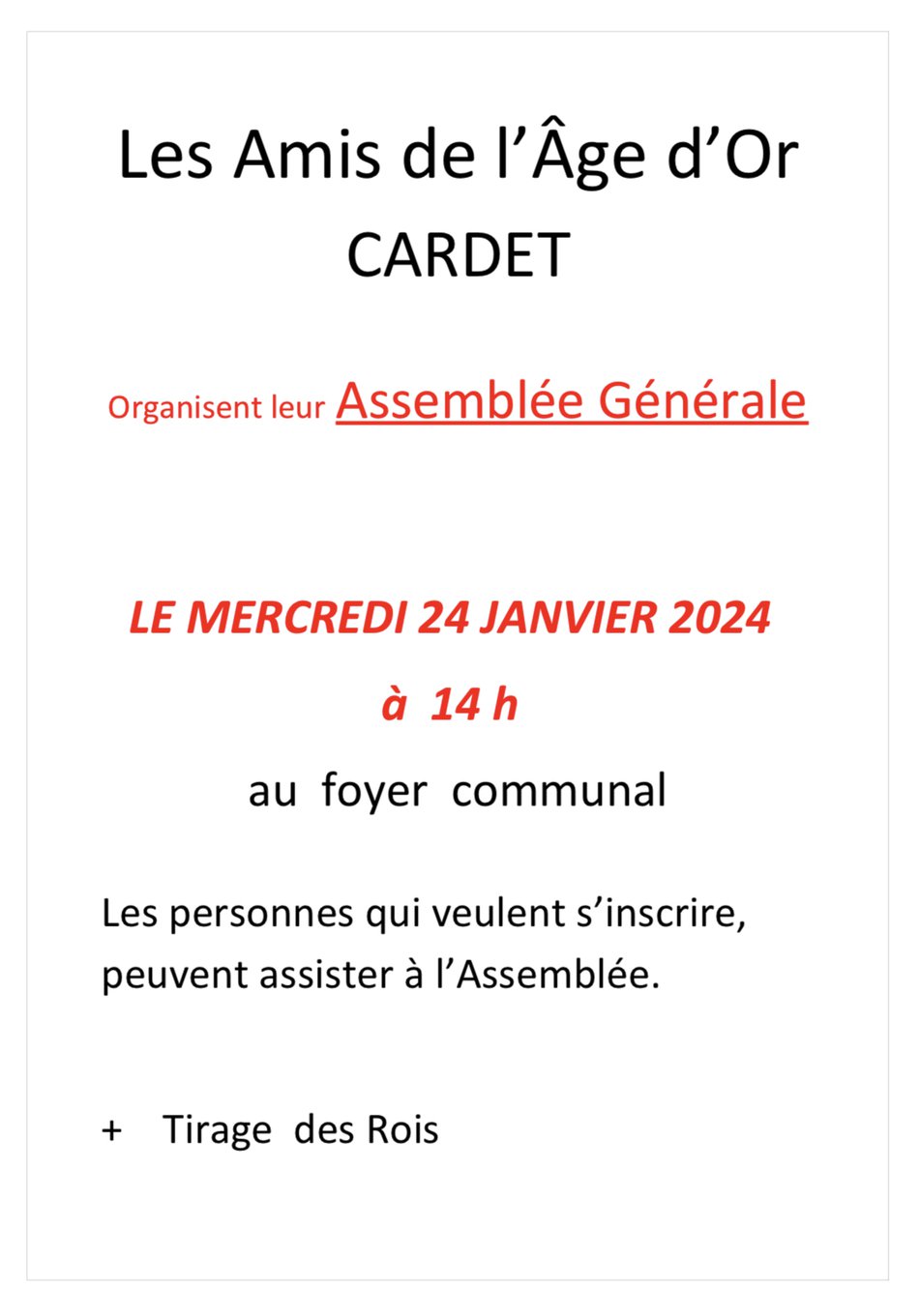 Mairie de Cardet
