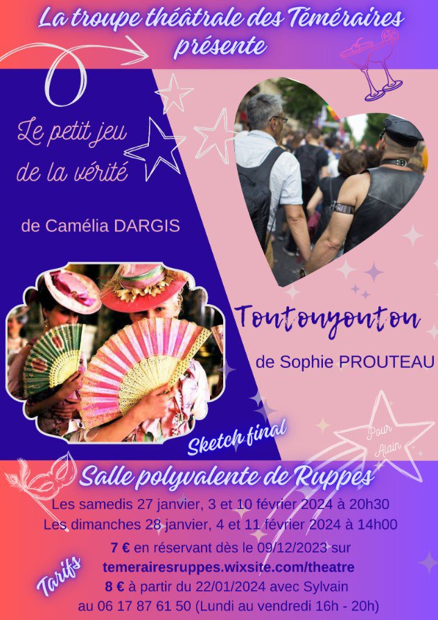 Troupe théâtrale "Les téméraires" - Uruffe