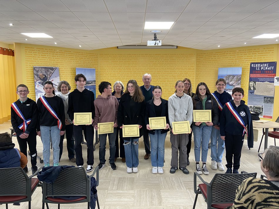 Cérémonie de remise du Legs Guyot 2024 - Crozon