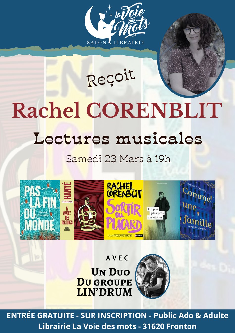 RACHEL CORENBLIT - Lectures musicales - Fronton