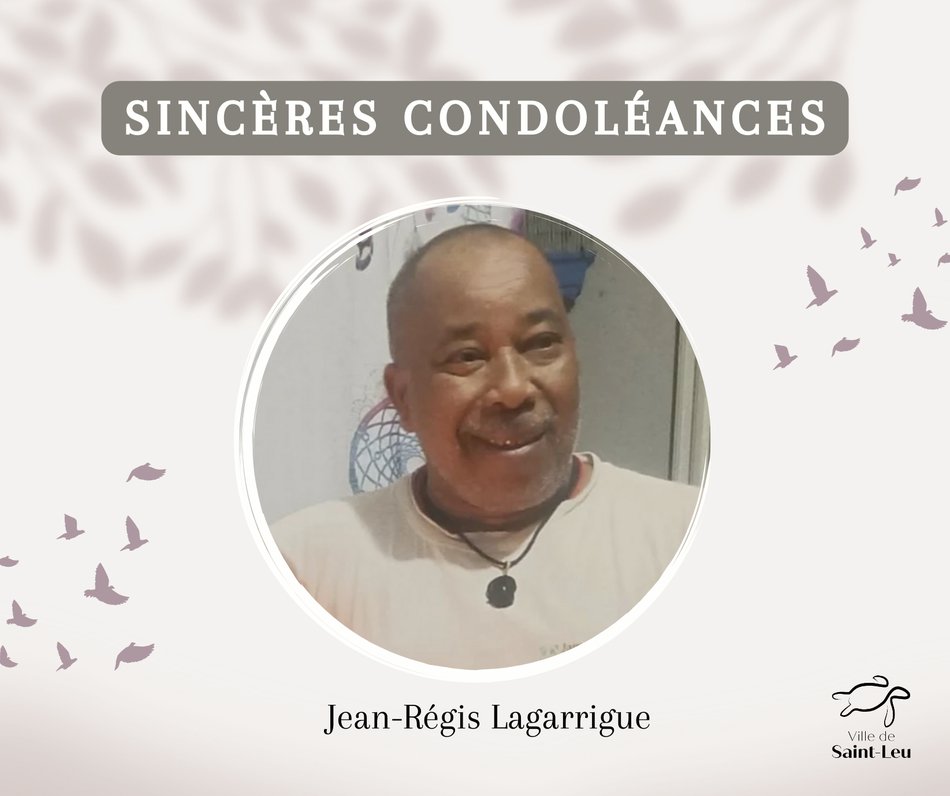 Condoléances à la famille Lagarrigue - Saint-Leu