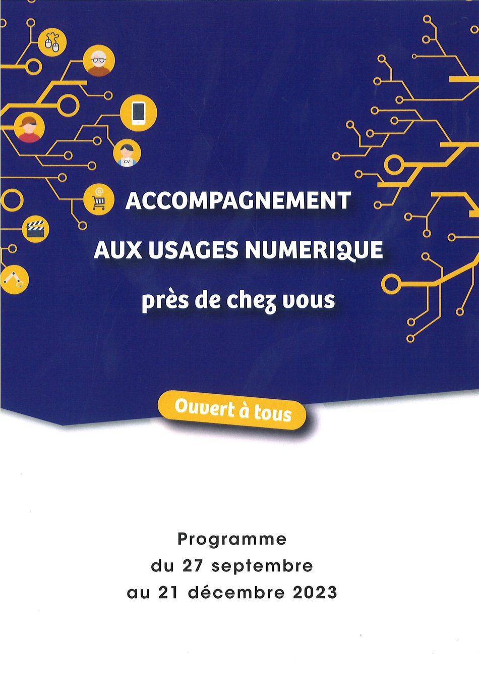 Programmation accompagnement numérique - Maulévrier