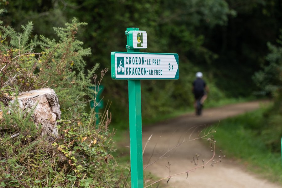 Itinéraire vélo : Crozon - Le Fret - Crozon