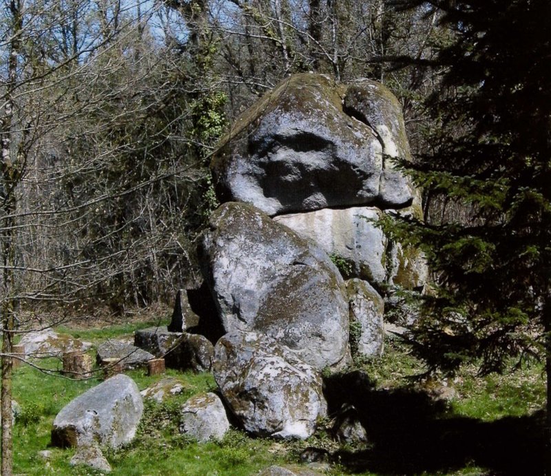 Le rocher de Rochezide