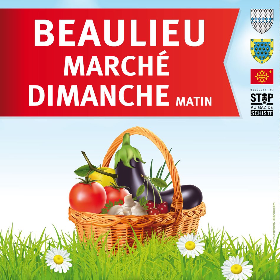 Le marché du dimanche - Beaulieu
