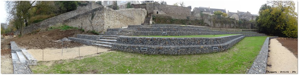 Les remparts - Denée