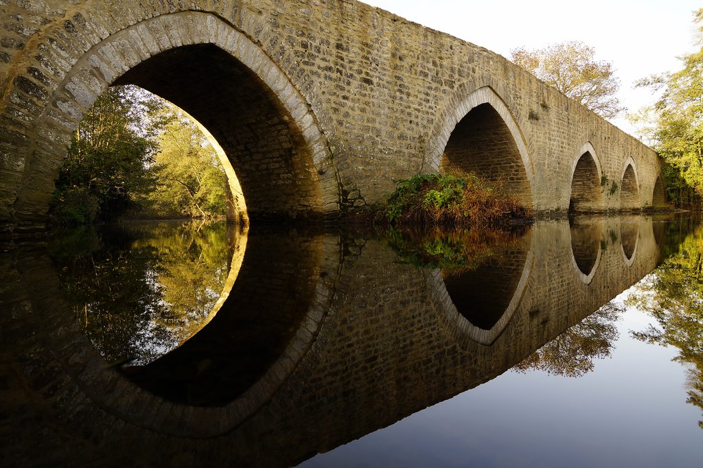 Le pont de Preuil - Val en Vignes