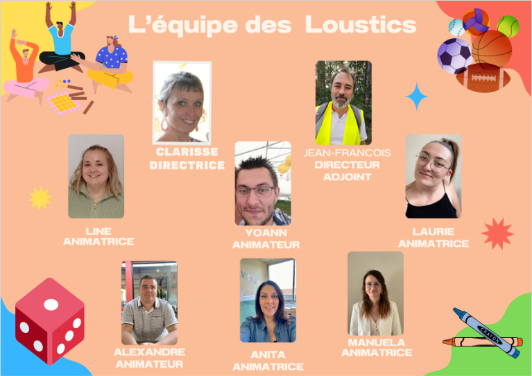 L'équipe des Loustics - Bégrolles-en-Mauges